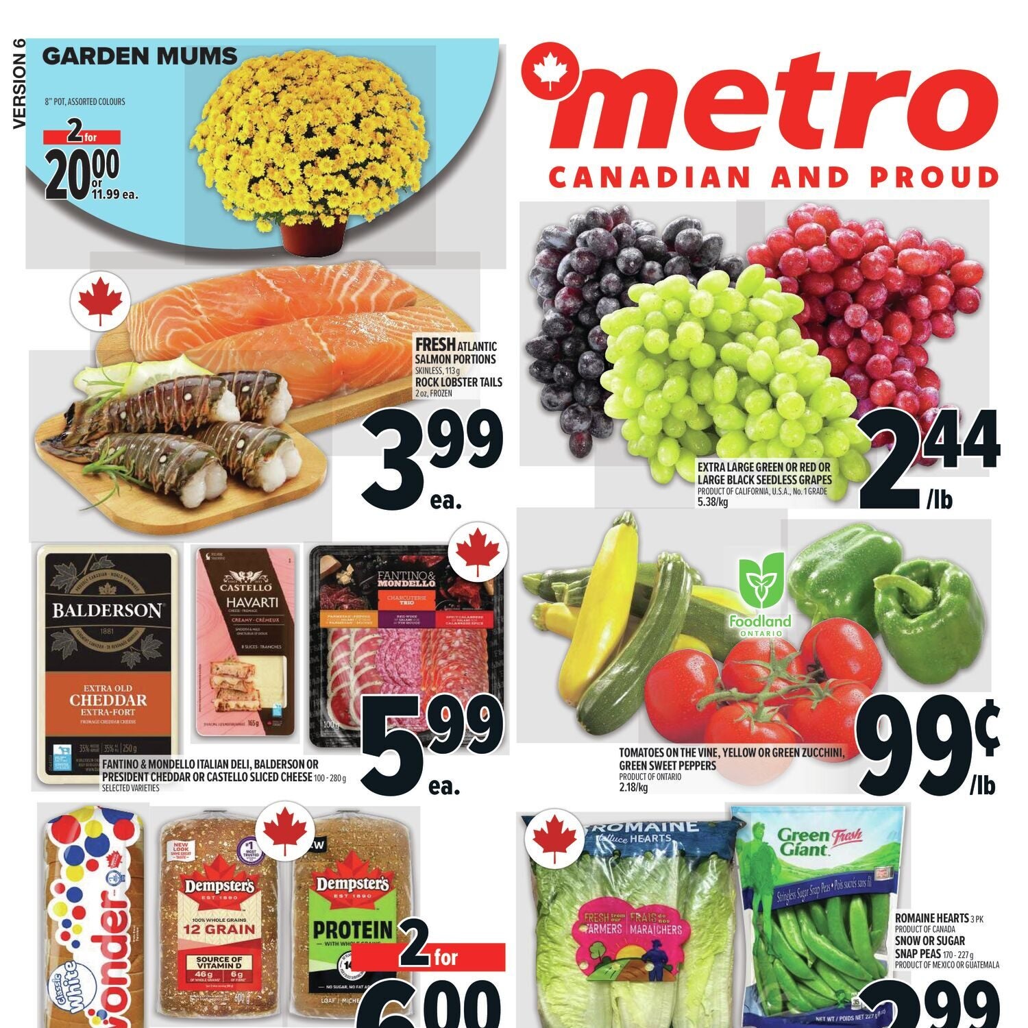 Metro Weekly Flyer - Weekly Savings (Brampton, Hamilton - ON) - Sep 18 ...