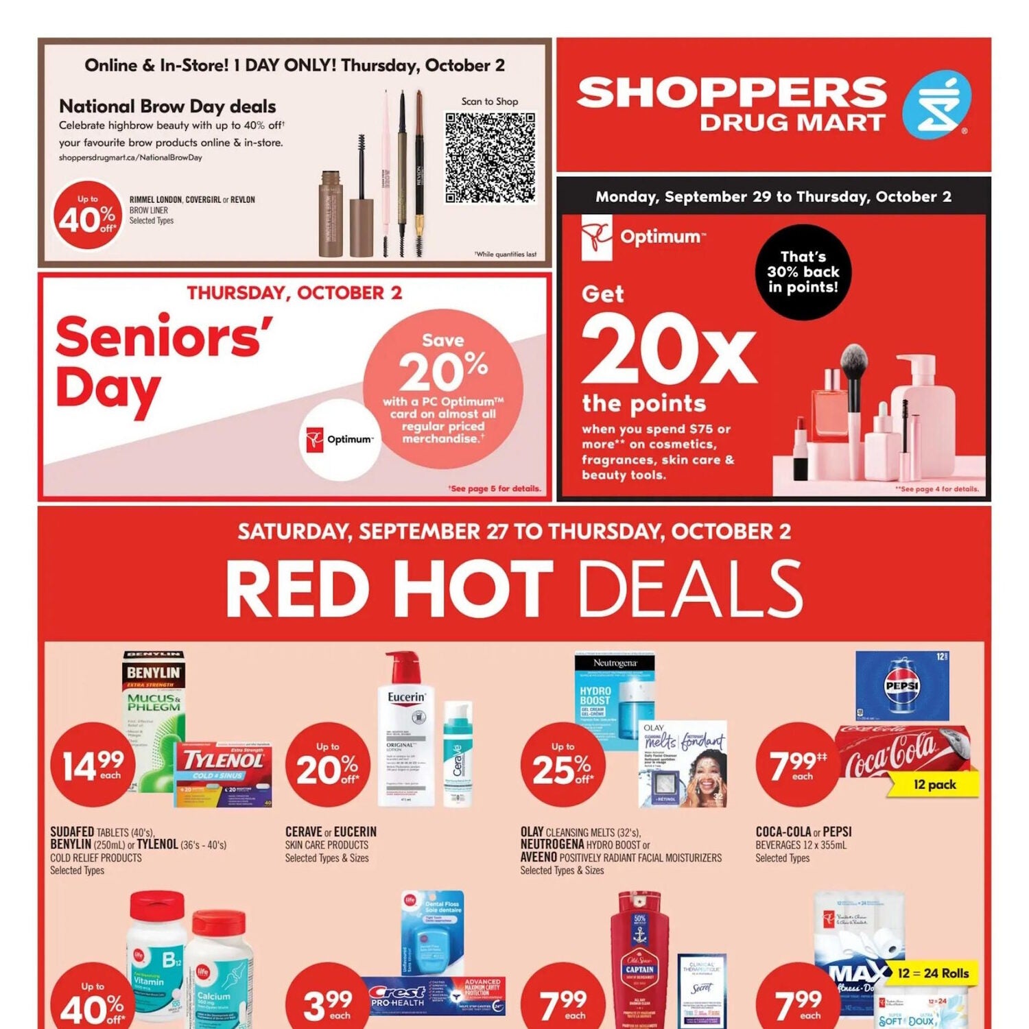 Shoppers Drug Mart Weekly Flyer - Weekly Savings (AB) - Sep 27 – Oct 2 ...