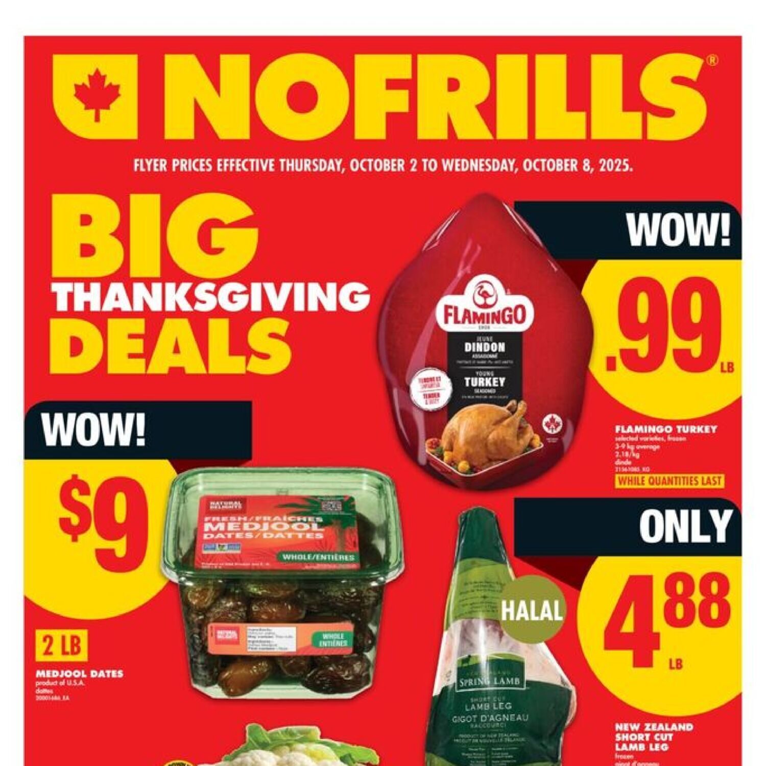 No Frills Weekly Flyer - Weekly Savings - Big Thanksgiving Deals (ON ...