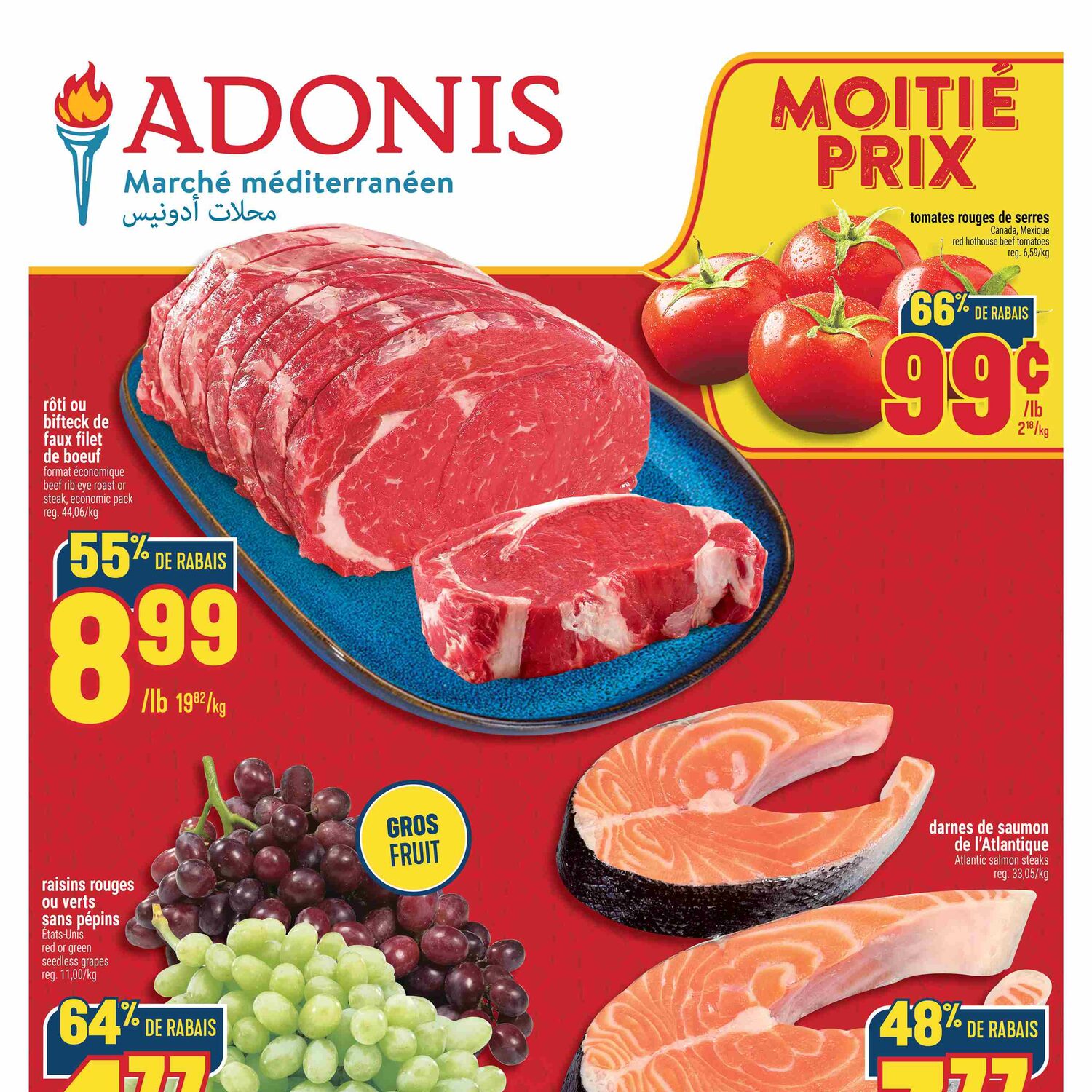 Marche Adonis Weekly Flyer - Weekly Specials (QC) - Oct 23 – 29 ...