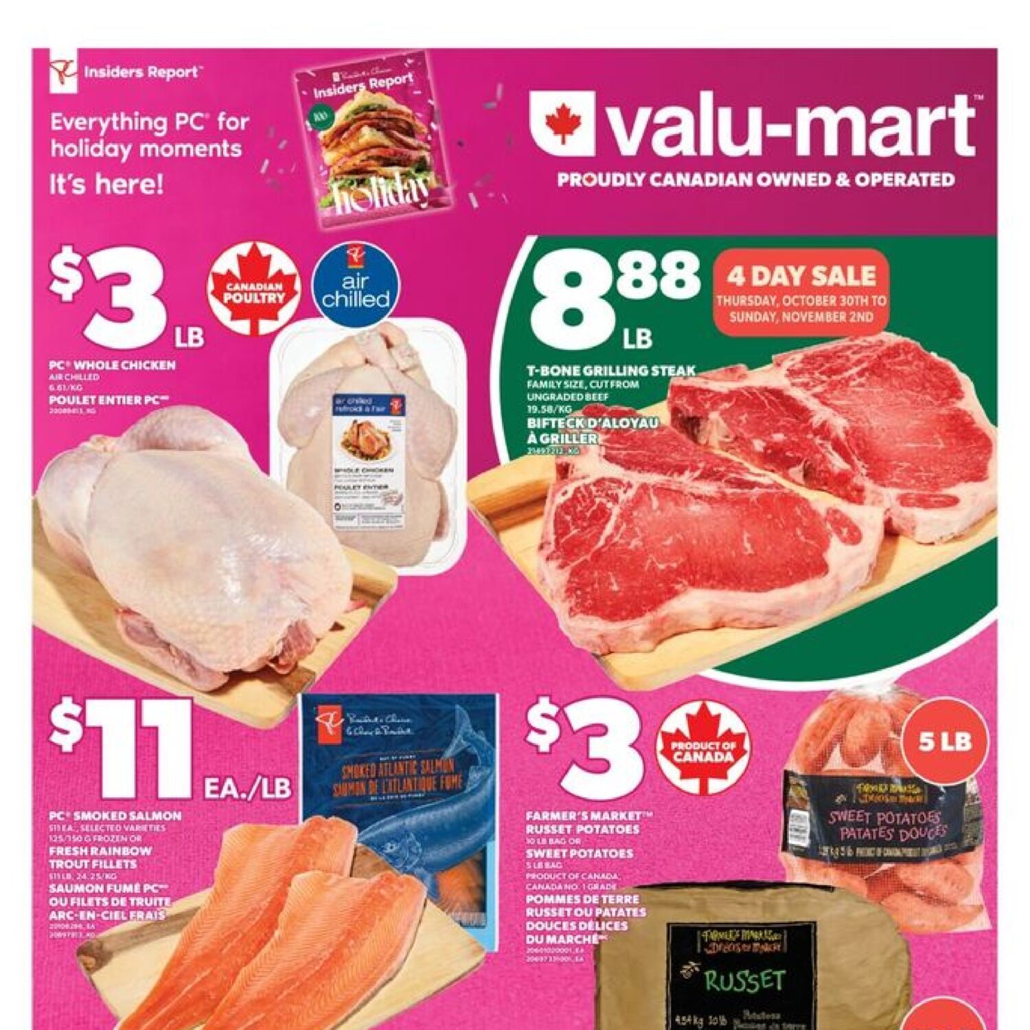 Valu-Mart Weekly Flyer - Weekly Savings - Oct 30 – Nov 5 - RedFlagDeals.com