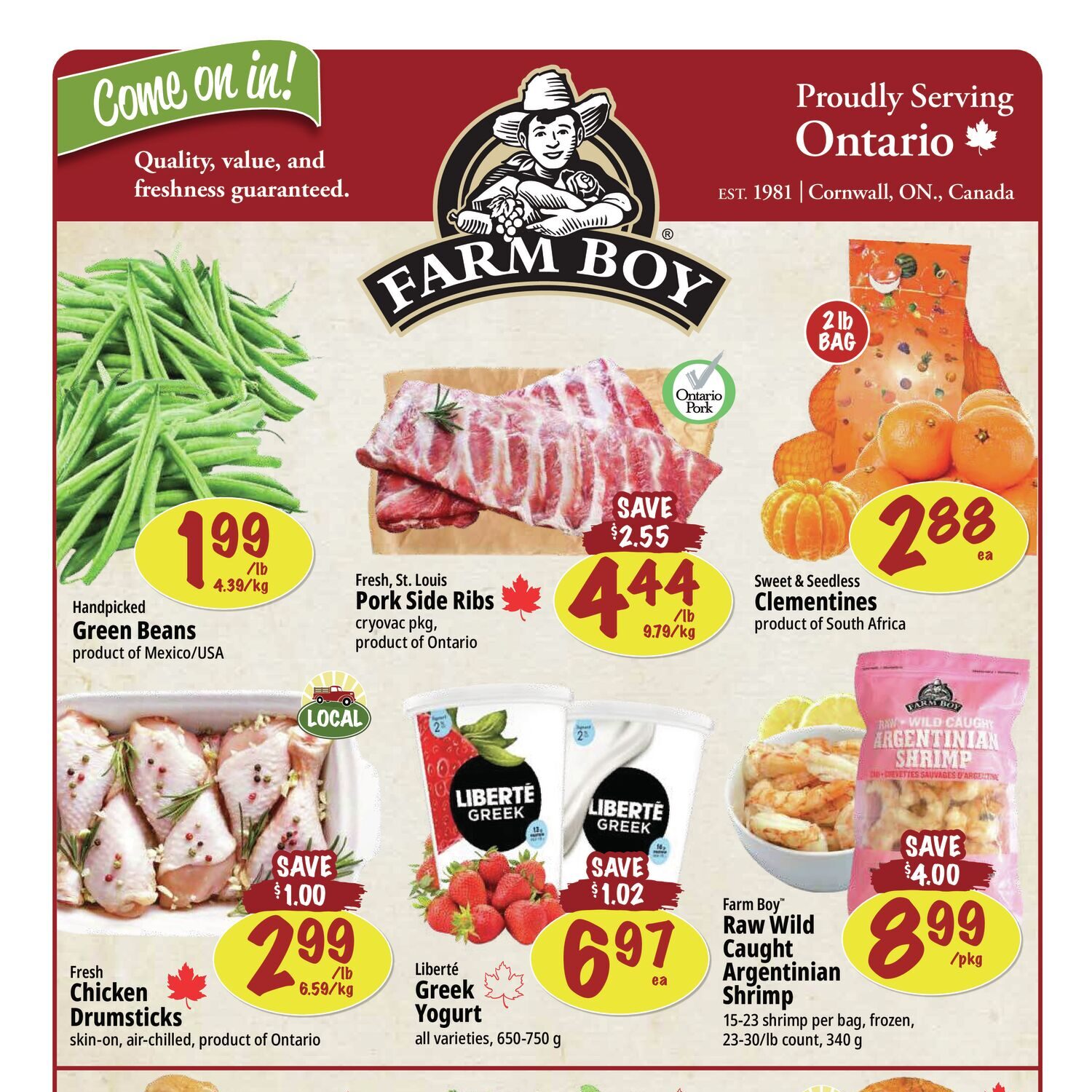 Farm Boy Weekly Flyer - Weekly Savings - Oct 30 – Nov 5 - RedFlagDeals.com