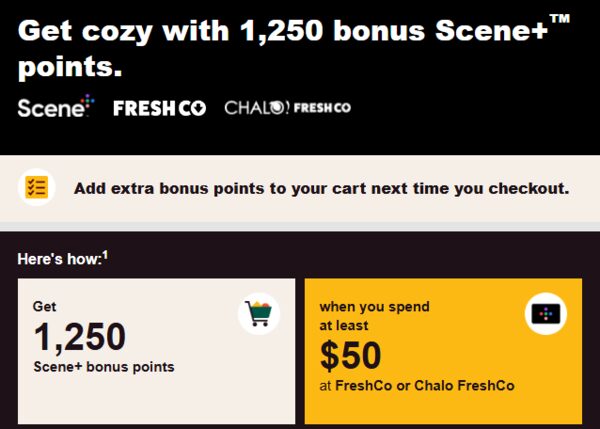 [FreshCo, Scene, Scotiabank] Spend $50+ at Freshco using Scotiabank ...