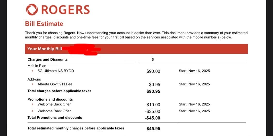 [Rogers] $45/month Rogers 200GB Can/US/Mexico BYOD Win Back ...