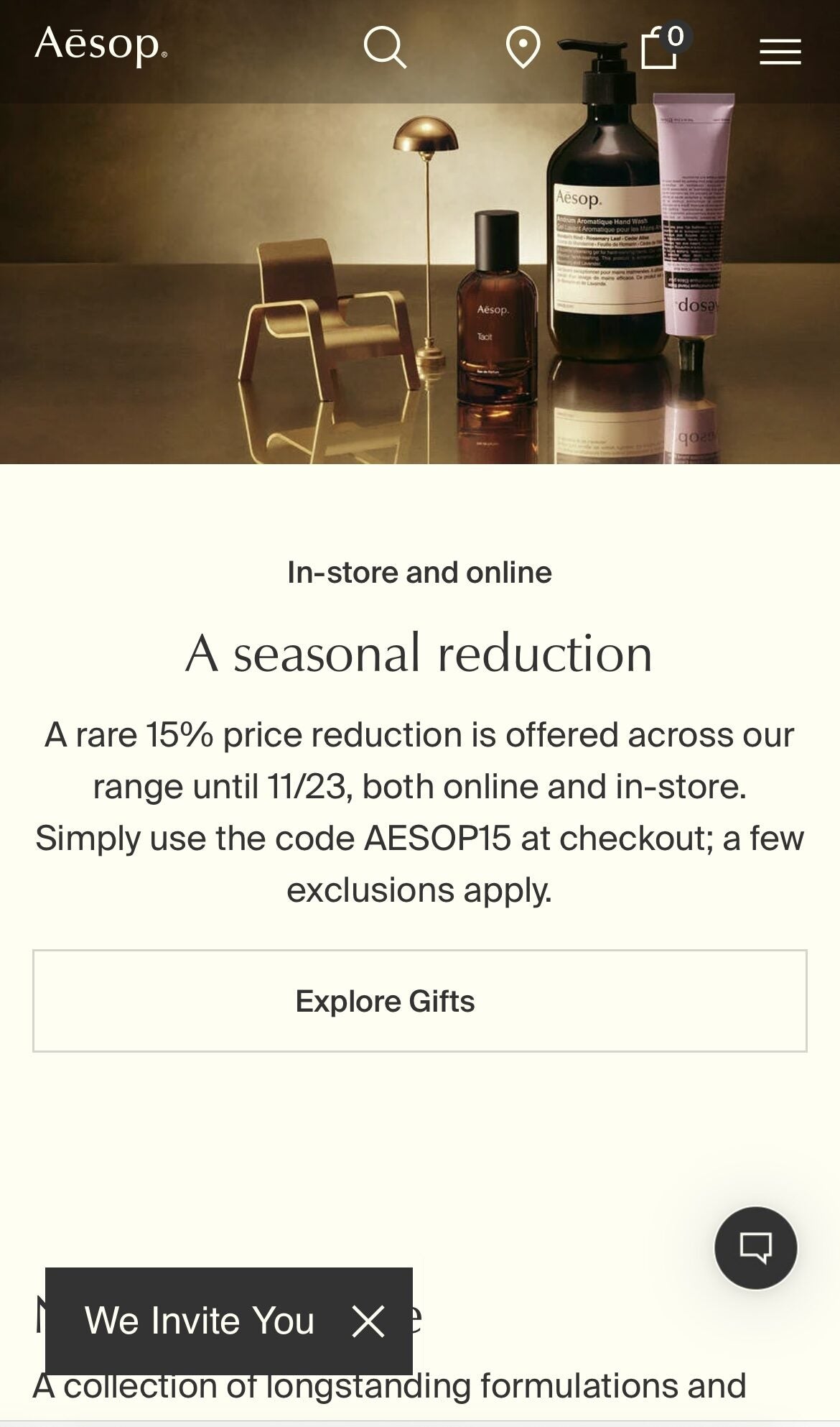 [Aseop] [Black Friday] 15% off In-Store and Online Nov 20 - 23 ...