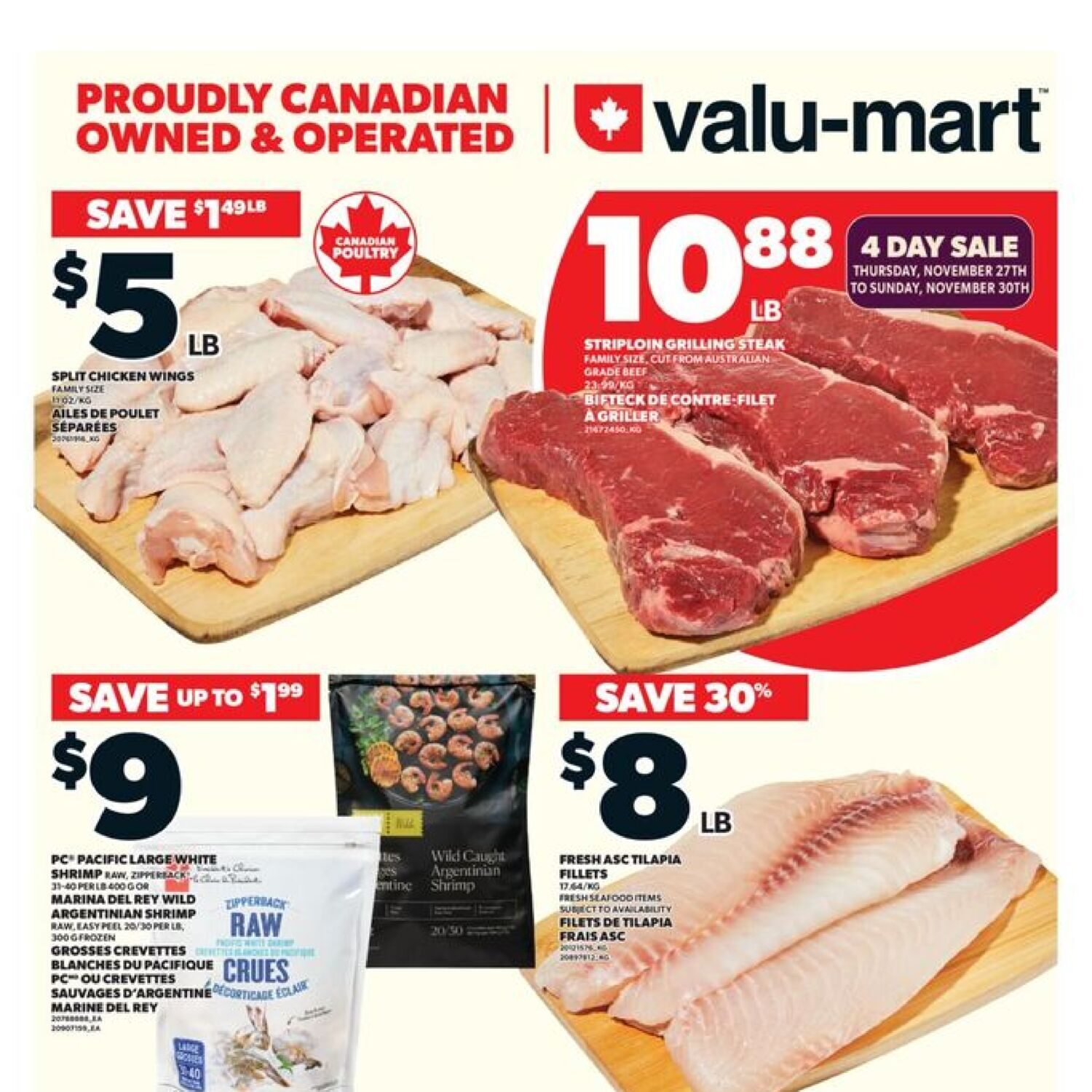 Valu-Mart Weekly Flyer - Weekly Savings - Nov 27 – Dec 3 - RedFlagDeals.com