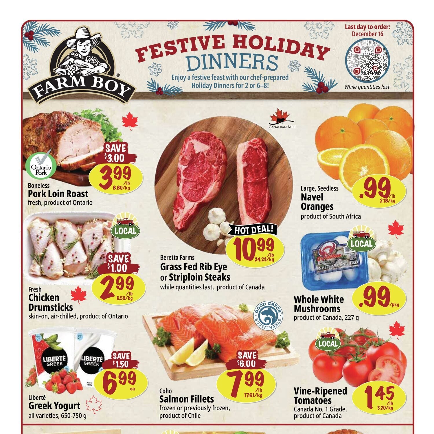 Farm Boy Weekly Flyer - Brantford, Cambridge, Hamilton, Kitchener ...