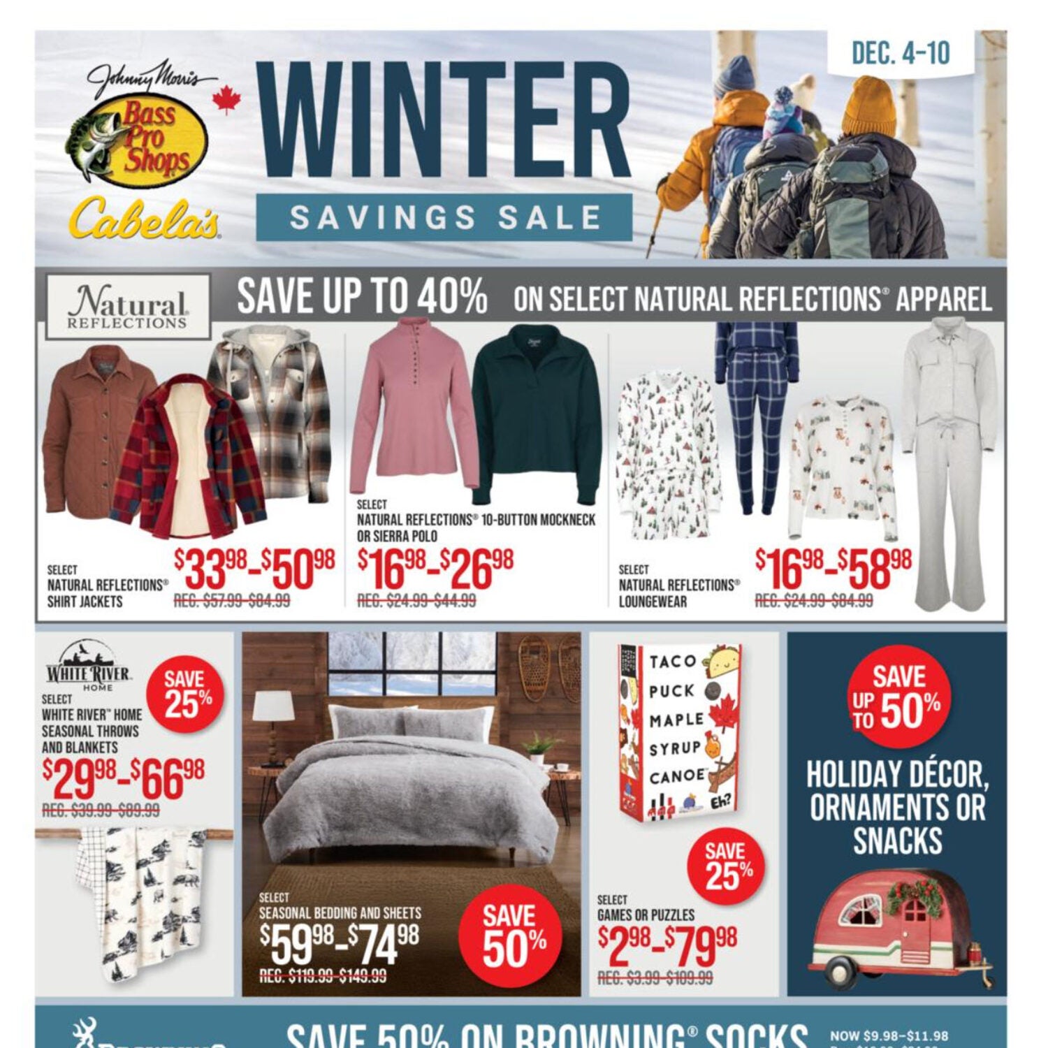 Bass Pro Shops Weekly Flyer - Winter Savings Sale - Dec 4 – 10 ...