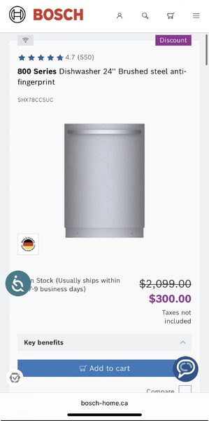 [Bosch] Bosch 30" Induction Slide-In Range - $700 - RedFlagDeals.com Forums