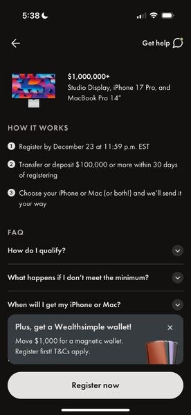 [Wealthsimple] Wealthsimple 2025 Apple Promotion - Page 17 ...
