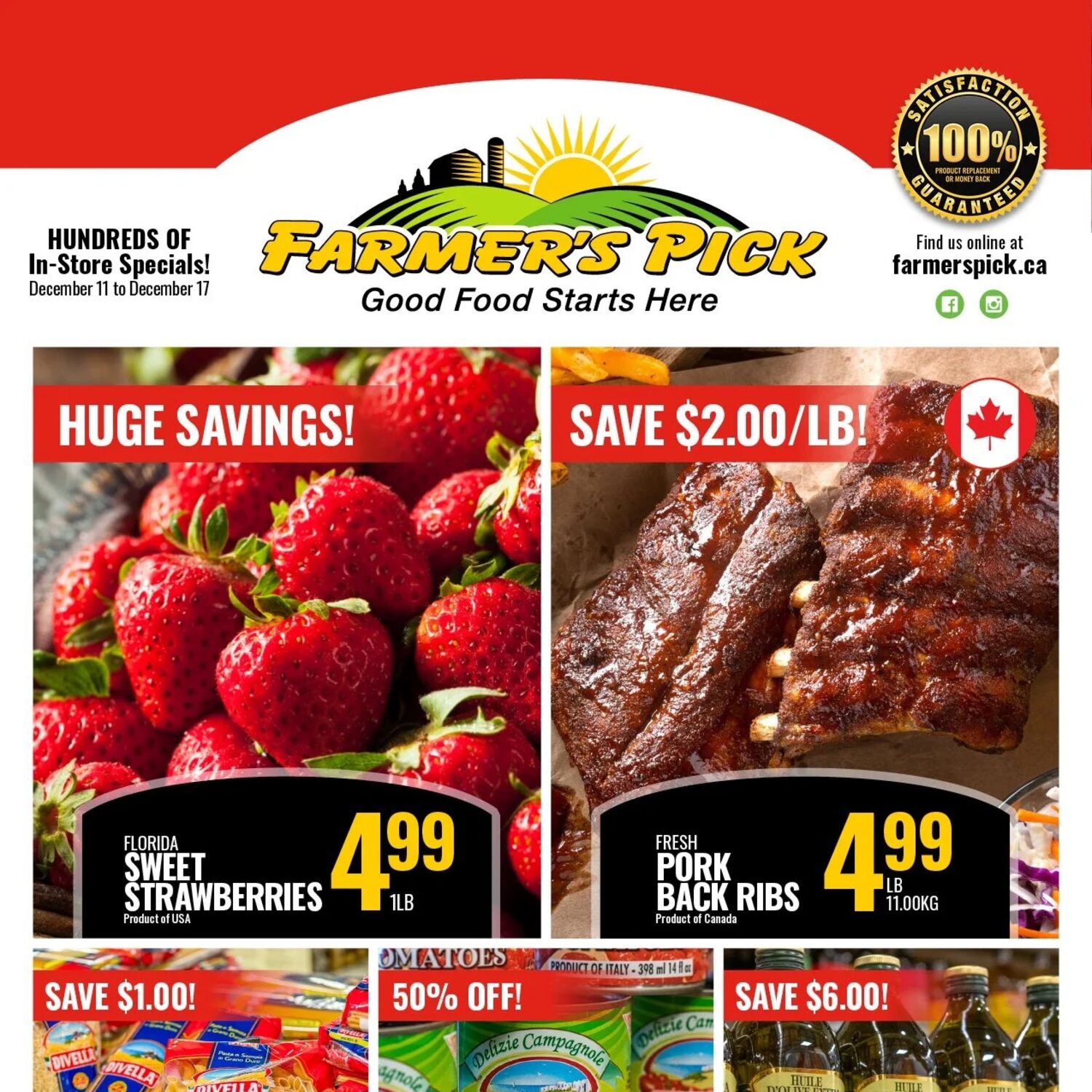 Farmers Pick Weekly Flyer - Weekly Specials - Dec 11 – 17 ...