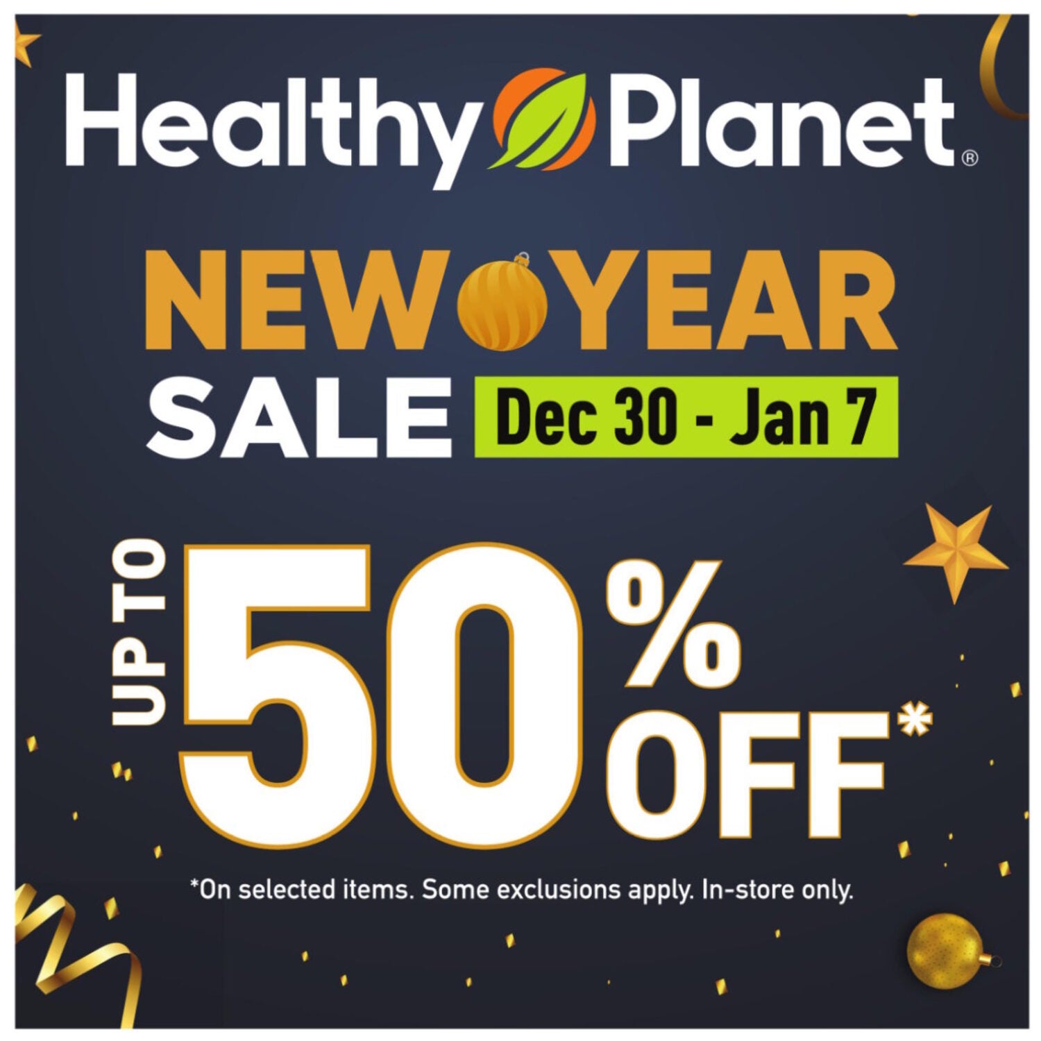 Healthy Planet Weekly Flyer - New Year Sale - Dec 30 – Jan 7 ...