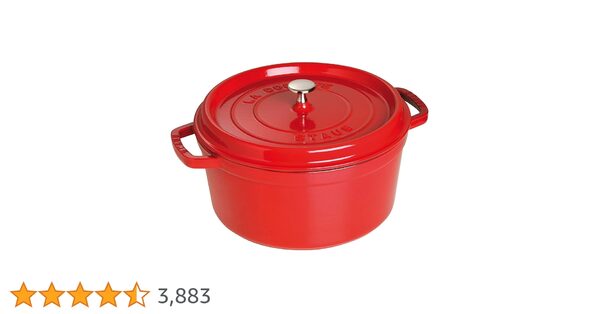[Amazon.ca] Staub 7qt Cocotte - Cherry Red - $254.99 - RedFlagDeals.com ...