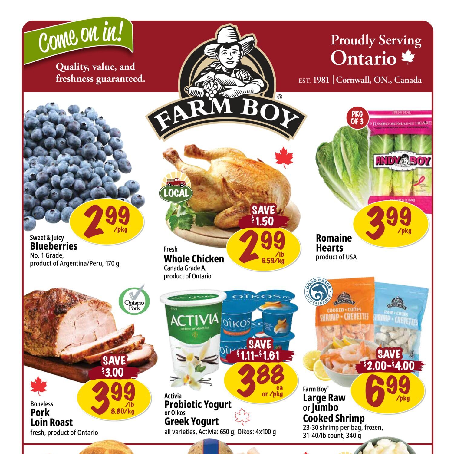 Farm Boy Weekly Flyer - Weekly Savings - Jan 8 – 14 - RedFlagDeals.com