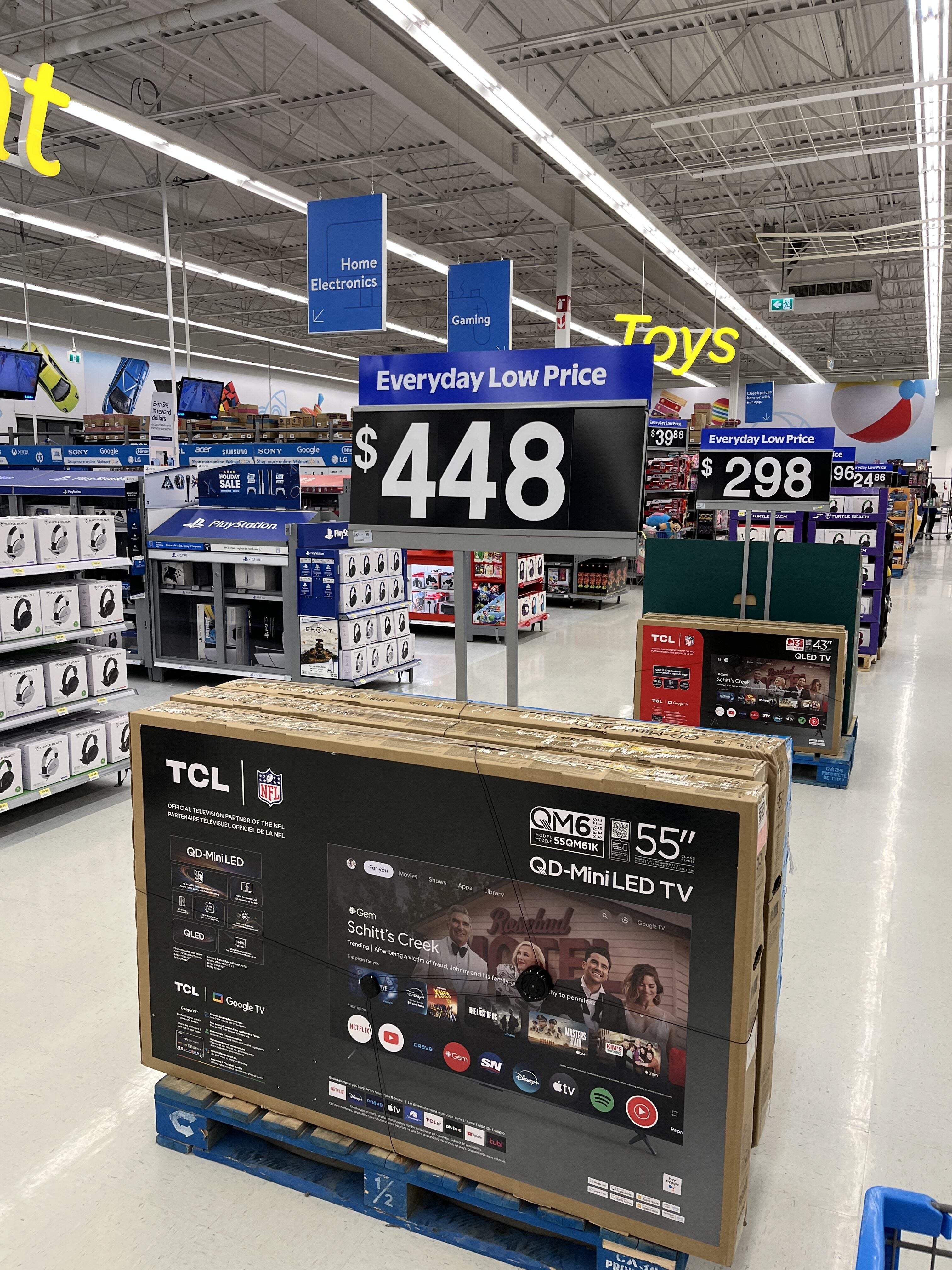 [Walmart] TCL QM61K MiniLED 55in $448 in store YMMV - RedFlagDeals.com ...