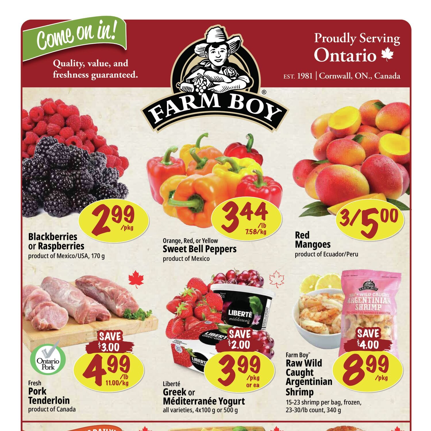 Farm Boy Weekly Flyer - Weekly Savings - Jan 15 – 21 - RedFlagDeals.com