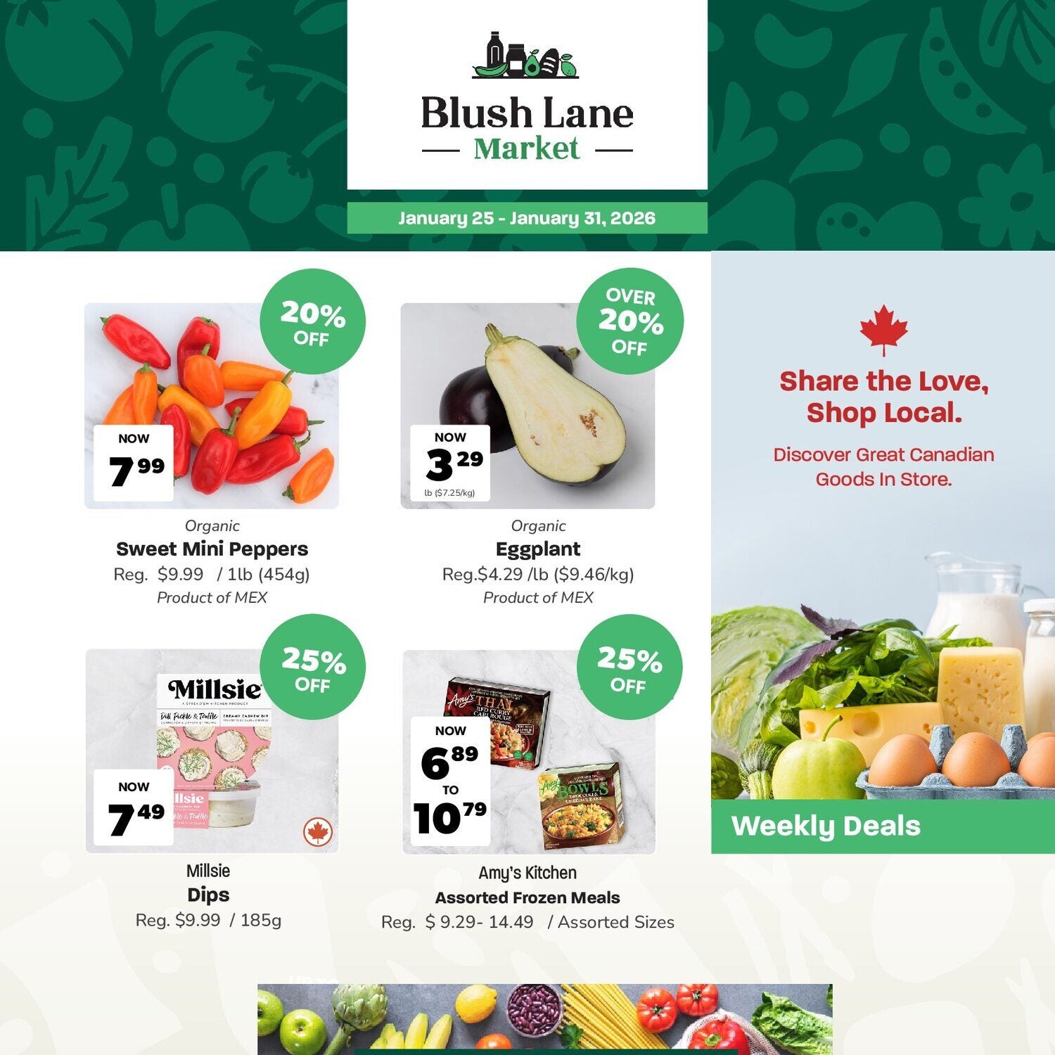Blush Lane Organics Weekly Flyer - Weekly Specials - Jan 25 – 31 ...