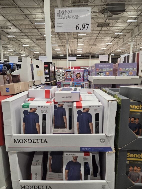 [Costco] Mondetta Mens Mesh T-shirt 3 Pack $6.97 (75% off ...