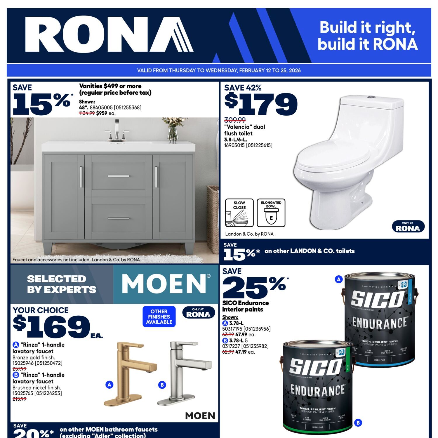 Rona Weekly Flyer - Weekly Deals (BC) - Feb 12 – 25 - RedFlagDeals.com
