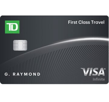 [TD Bank] [Sponsored] TD First Class Travel Visa Infinite* Card: Up to ...