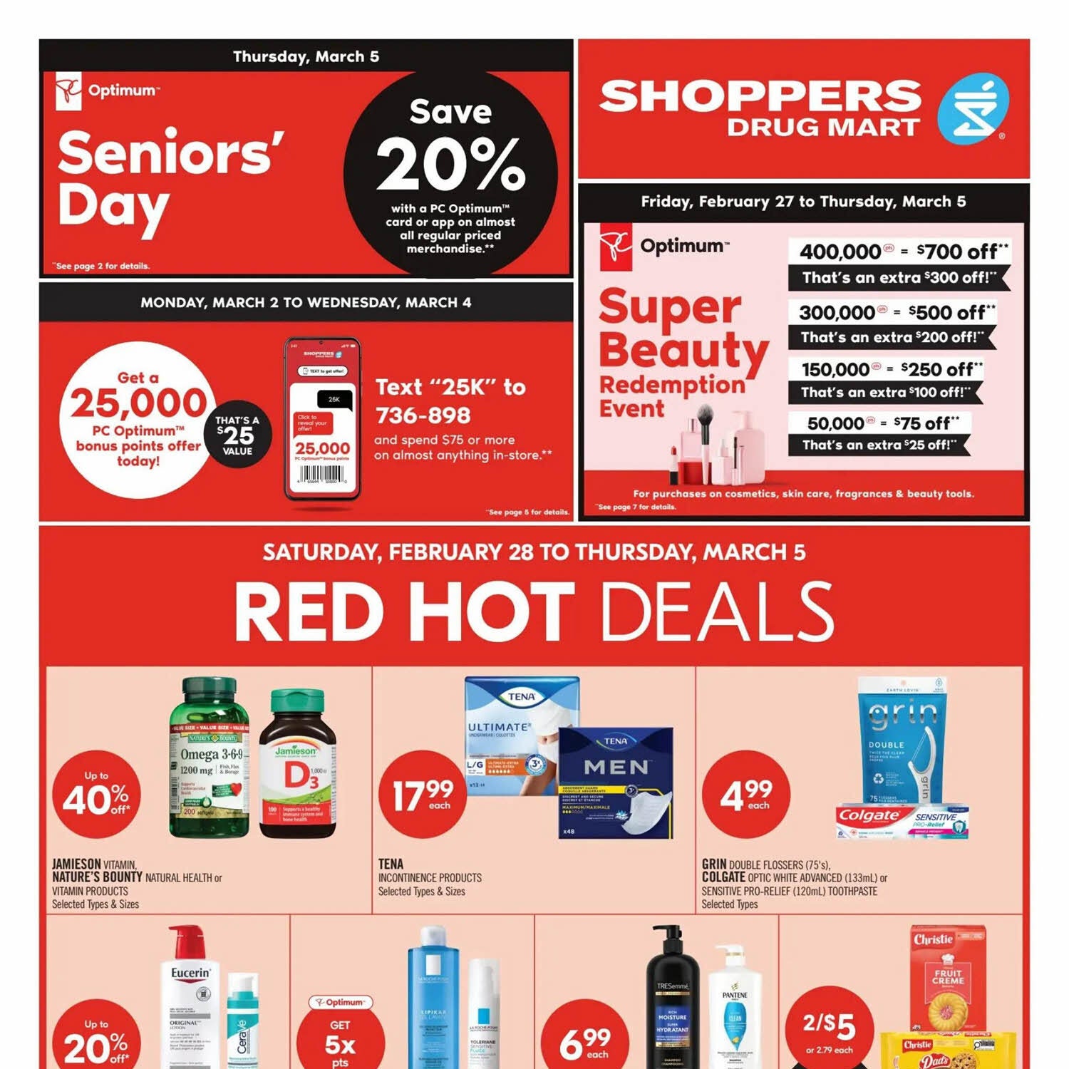 Shoppers Drug Mart Weekly Flyer - Weekly Savings (AB & SK) - Feb 28 ...