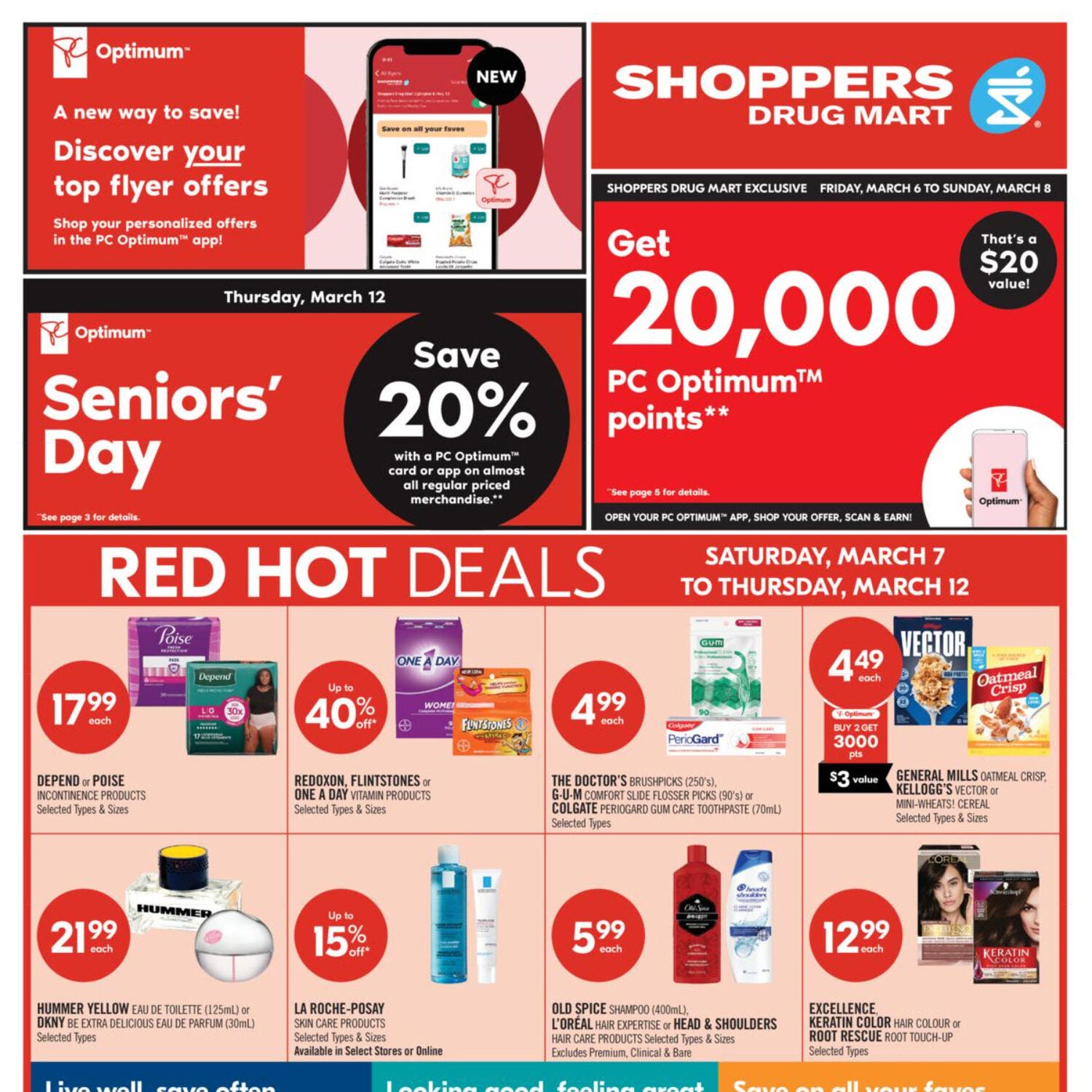 Shoppers Drug Mart Weekly Flyer - Weekly Savings (AB & SK) - Mar 7 – 12 ...