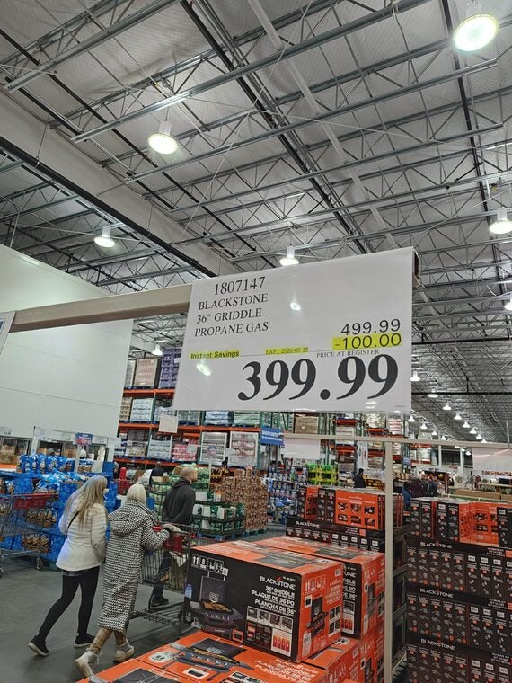 [Costco] Blackstone 36” Griddle with Hood and Soft Cover $399.99 ...