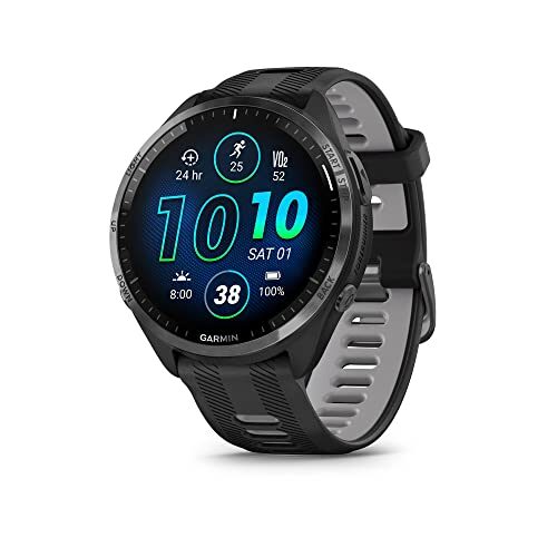 [Amazon.ca] Garmin Forerunner 965 GPS Running Smartwatch (Black/Powder ...