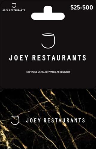 [Amazon.ca] [Prime Day] Joey Restaurant Gift Card - $100 for $80 e-gift ...