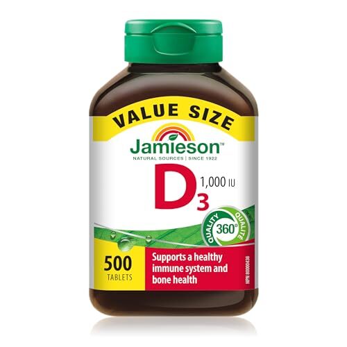 [Amazon.ca] [Prime Day] Jamieson Vitamin D3 1,000 IU, $10.85/500 ...