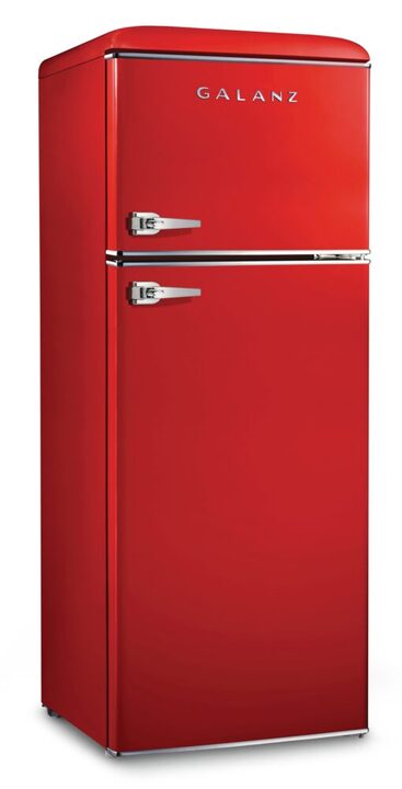 Canadian Tire: Galanz 7.6 Cu-Ft Red Retro Counter-Depth Fridge With ...